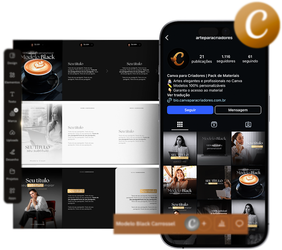 Pack de Canva - Canva para Empreendedoras